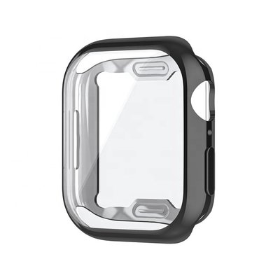 Hot Selling TPU Amazon Plated Inclusive Soft TPU Case For Apple Watch 7 Series 41mm 45mm