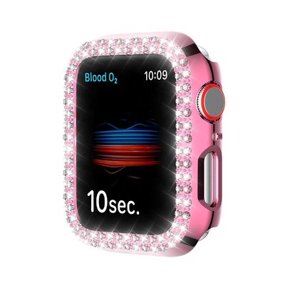PC Diamond Watch Case For Apple Watch Case Screen Protector Cover 38/42mm 40/44mm For Iwatch Series 6 Case
