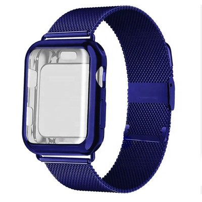 High Quality Hot Selling Milanese Loop Watchband For Apple Watch 1 2 3 With Metal Case For Apple Watch 38mm 42mm