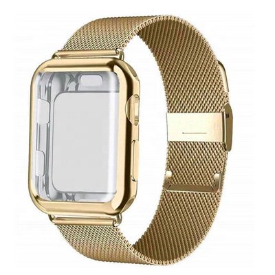 High Quality Hot Selling Milanese Loop Watchband For Apple Watch 1 2 3 With Metal Case For Apple Watch 38mm 42mm
