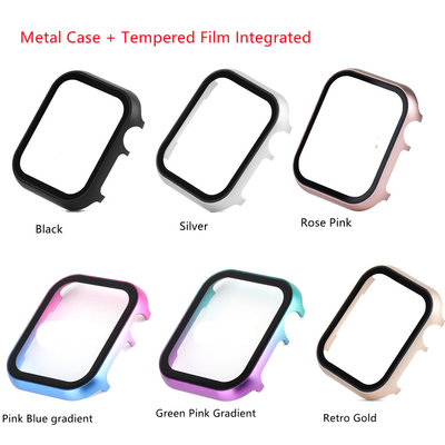 Fashion / Popular Full Cover Case Watch Series 5 4 3 2 38mm 42mm With Protector Glass Film For Apple Watch