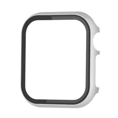 Fashion/Popular Matte Plastic Bumper Hard Frame Case Tempered Glass Film Screen Protector Cover For Apple Watch