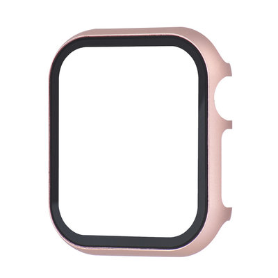 Fashion/Popular Matte Plastic Bumper Hard Frame Case Tempered Glass Film Screen Protector Cover For Apple Watch