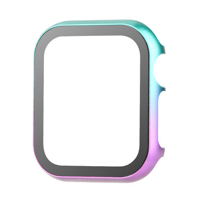 Fashion/Popular Matte Plastic Bumper Hard Frame Case Tempered Glass Film Screen Protector Cover For Apple Watch