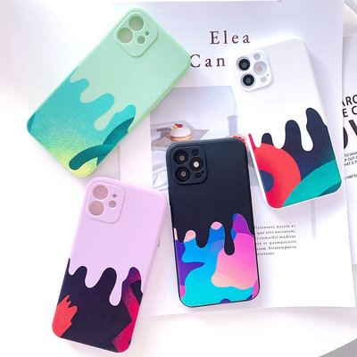 Popularity Style Shockproof Phone Case For Iphone 13 Max 12 11 Pro Xs X Xr 8 7 Se 6 6s Silicone Cases With Cloth Black Cover