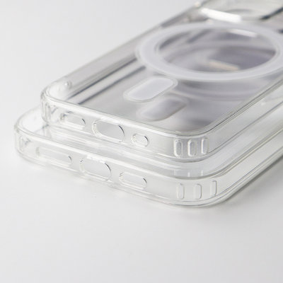 2021 New Design Transparent Clear Cases Shockproof For Iphone 13 Magsafe Clear Case Unique For Iphone 13 Pro Magsafe Clear Case Hot Sales