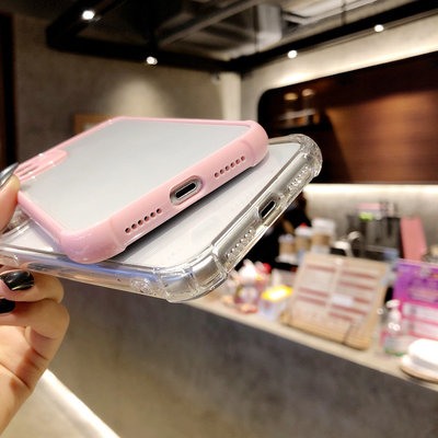 Clear Shockproof Fashion Candy Phone Case For Iphone 13 12 pro Max Xs X Xr 7 8 Plus Cove Shockproof Mini Se Protective Case 2020