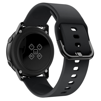 Silicon/Rubber For Samsung Galaxy Watch Silicone Sports Band Active Replacement Soft Wrist Strap Compatible Galaxy