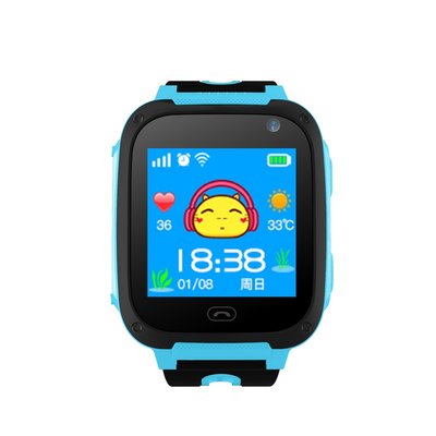 Touch Screen Kids Smart Watch Camera Lighting Touch Screen SOS Call Tracking Location Finder Kids Smart Watch