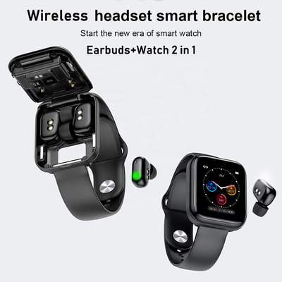 In-Ear factory direct sales X5 pro 2 in 1 Earphone Smartwatch Tws Earbuds Good Quality Wireless Smart Watch Wireless Earbuds