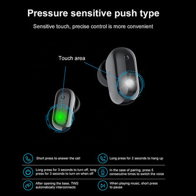 In-Ear factory direct sales X5 pro 2 in 1 Earphone Smartwatch Tws Earbuds Good Quality Wireless Smart Watch Wireless Earbuds