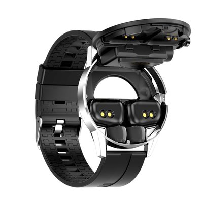 2021 New In-ear Sports Watch With Waterproof Earbuds Touch Screen Smartwatch Earphone 2 In 1 Smart Watch