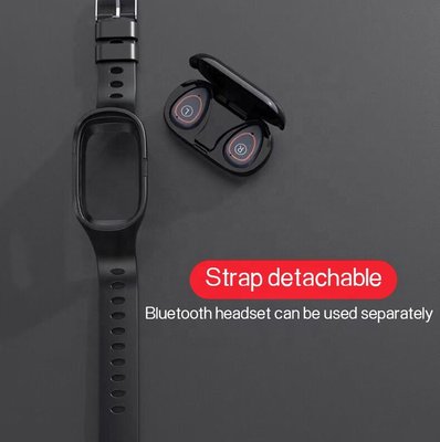 Newest AI Comfortable Wearing Smart Watch With Rate Monitor Smart Wristband Long Time Wireless Heart Earphone Sports Watch Men