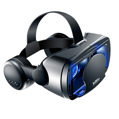 Hot Selling Nylon Braided In USA 3d Glasses Virtual Reality V-r Headset With High Fidelity 3d V-r Earphone Glass For Smart Phone