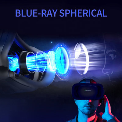 3D Movie/3D Games Factory Direct Glass Virtual Reality 3d Vr Helmet Watching Smart Headset 4.7-7.2 Inch For Smartphones Cell Phone Mobile