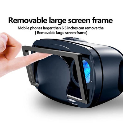 Watching 3D Movie/3D Games 2022 New 5-7 Inch google Vr 3d Virtual Reality Headset Vr Glasses For Movies And Games Compatible With Iphone And Android Phone