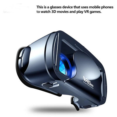 Watching 3D Movie/3D Games 2022 New 5-7 Inch google Vr 3d Virtual Reality Headset Vr Glasses For Movies And Games Compatible With Iphone And Android Phone