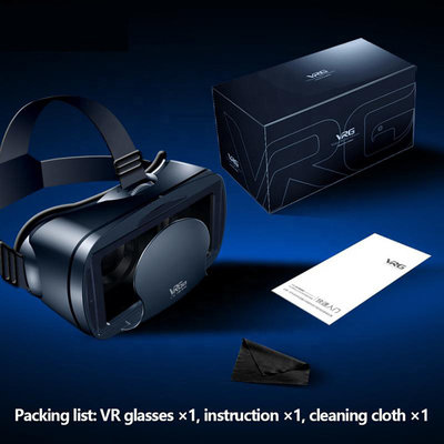 Watching 3D Movie/3D Games 2022 New 5-7 Inch google Vr 3d Virtual Reality Headset Vr Glasses For Movies And Games Compatible With Iphone And Android Phone