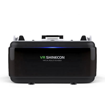 Custom Honfulz G06e Logo Mobile Phone Vr Headsets 3d Movie/3D Games Watching Box Vr Glasses With Control Remote