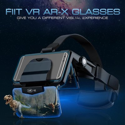 Foldable AR glasses china made virtual reality headset wholesale vr 3d gaming wireless vr glasses