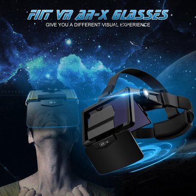 Foldable AR glasses china made virtual reality headset wholesale vr 3d gaming wireless vr glasses