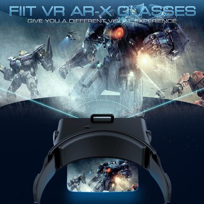 New Smart AR Virtual Reality Foldable 3d 4d Glass Mobile Hd Vr Gaming Headset Glasses AR Glasses Mobile Glasses