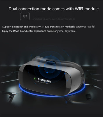 2022 hot tender selling all in one Vr Glass Virtual Reality 3d Vr Glasses 5.5 inch 4k Wifi 50"-80"