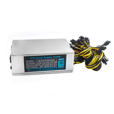 Atx 1600W 1800W 2000W 2200W 2400W Gold 90plus GPU ATX Efficiency Mining Gaming PC Desktop Power Supply
