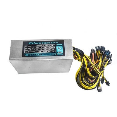 PSU desktop mineing power supply PSU switching computer switch 12V 1600W 1800W 2000W 2200W 2400W ATX Power Supply 90plus+ Golden