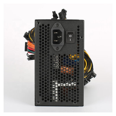PSU Gold Desktop Power Supply 110-240V 1600W BTC High Efficiency ATX 2000W Mining 90PLUS For Ethereum Professional Installation 8 GPU