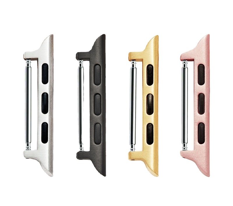 Free Sample Stainless Steel For Apple Watch Band Connector Stainless Steel Watch Band Adapter Connector For Apple Watch Accessories