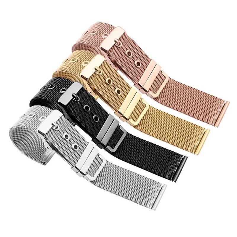 45mm Replacement Stainless Steel Strap Strap For Apple Watch Steel Band Series 5/6/SE For Apple Watch Strap Metal Mesh Band