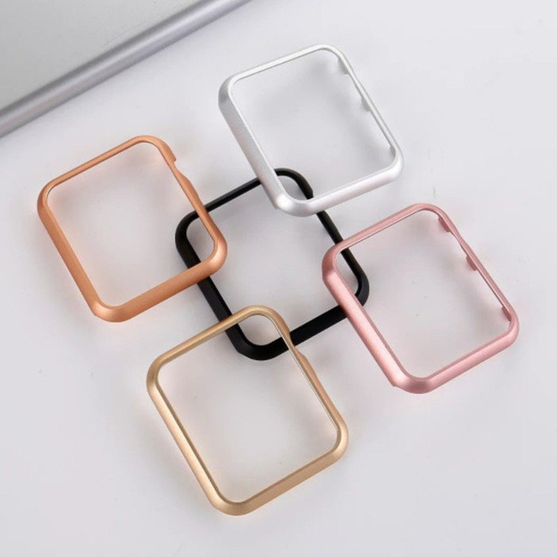 Fashion / Popular Aluminum Metal Frame Bumper Case For Apple Watch Alloy Case Sport Cover For iWatch SE 6 5 4 3 2 1 Protector 42/38/40/44mm