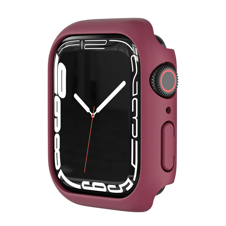 2021 Hot Selling Hard PC Case For Apple Watch 41 45mm Designer Charm Protective Cover Series 7 Vivid Color Wholesale