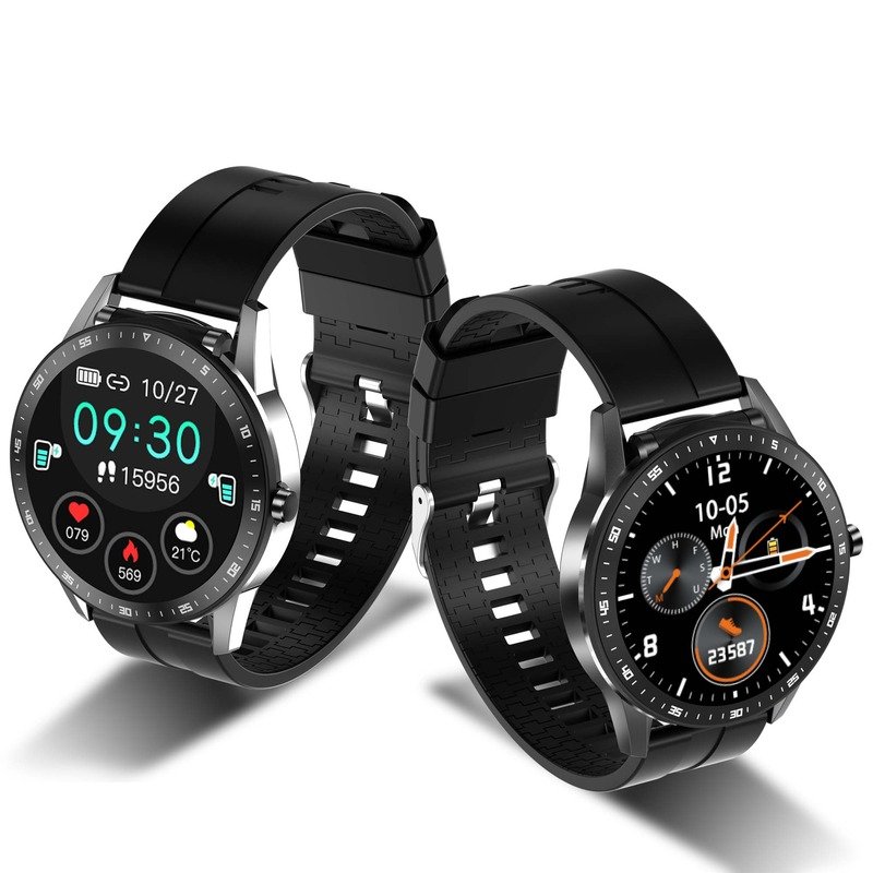 2021 New In-ear Sports Watch With Waterproof Earbuds Touch Screen Smartwatch Earphone 2 In 1 Smart Watch