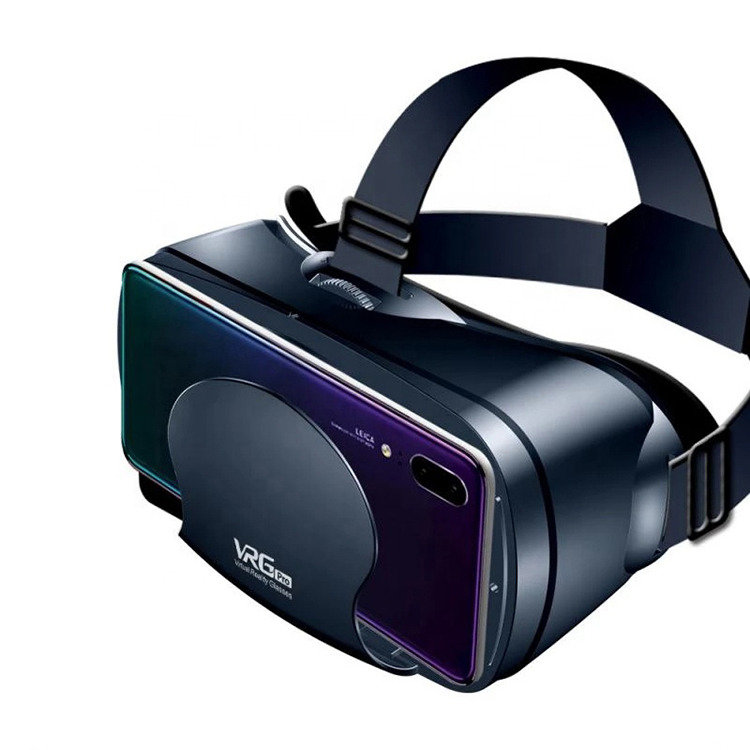 Watching 3D Movie/3D Games 2022 New 5-7 Inch google Vr 3d Virtual Reality Headset Vr Glasses For Movies And Games Compatible With Iphone And Android Phone