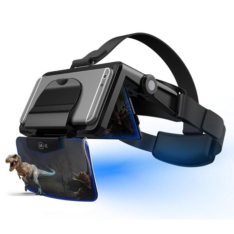 Foldable AR glasses china made virtual reality headset wholesale vr 3d gaming wireless vr glasses