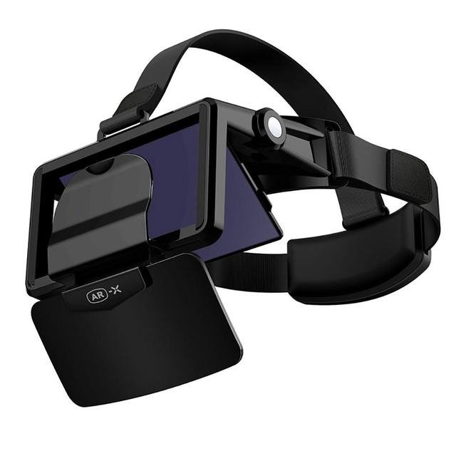 New Smart AR Virtual Reality Foldable 3d 4d Glass Mobile Hd Vr Gaming Headset Glasses AR Glasses Mobile Glasses