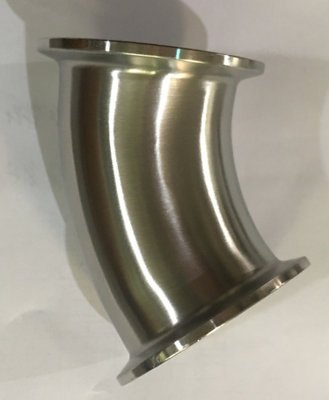 Stainless Steel 45deg Clamped Elbow