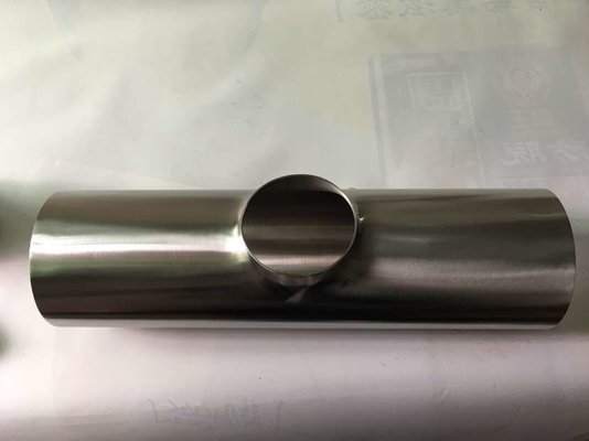 stainless steel short pulled tee
