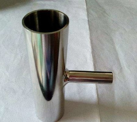 stainless steel reducing tee long type