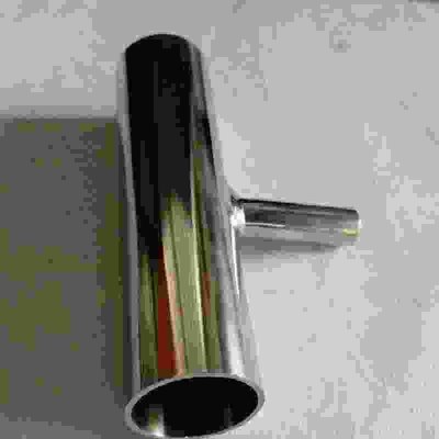 stainless steel reducing tee long type