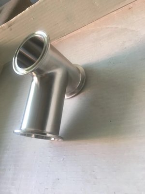 stainless steel reducing tee long type