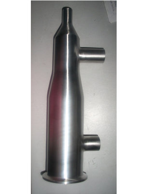 stainless steel reducing tee long type
