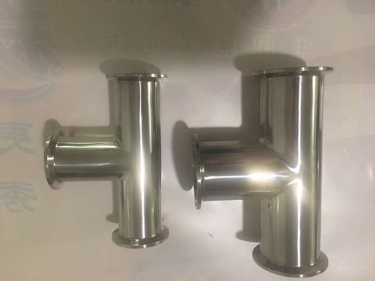 stainless steel clamped tee