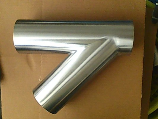 stainless steel Y type tee