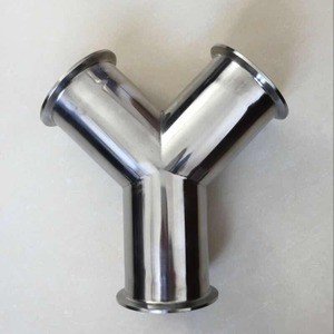 stainless steel Y type tee