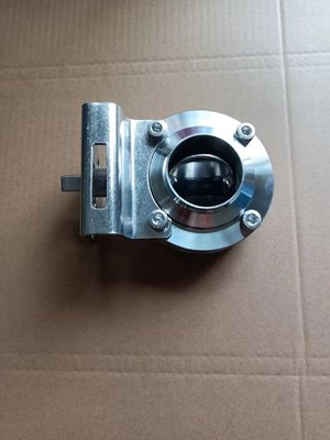 stainless steel sanitary butterfly valve