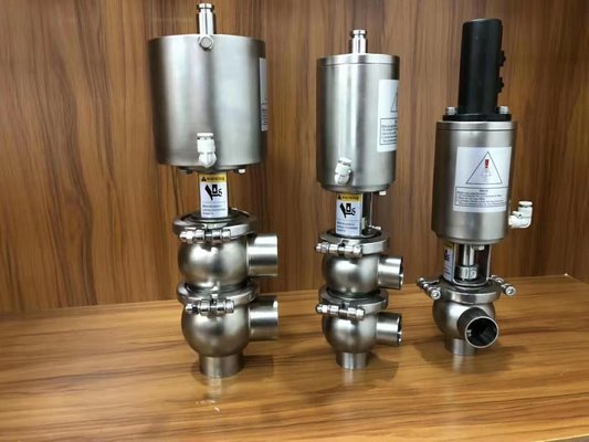 stainless steel sanitary reversing valve