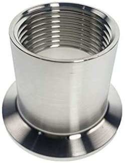 stainless steel sanitary thread adapter